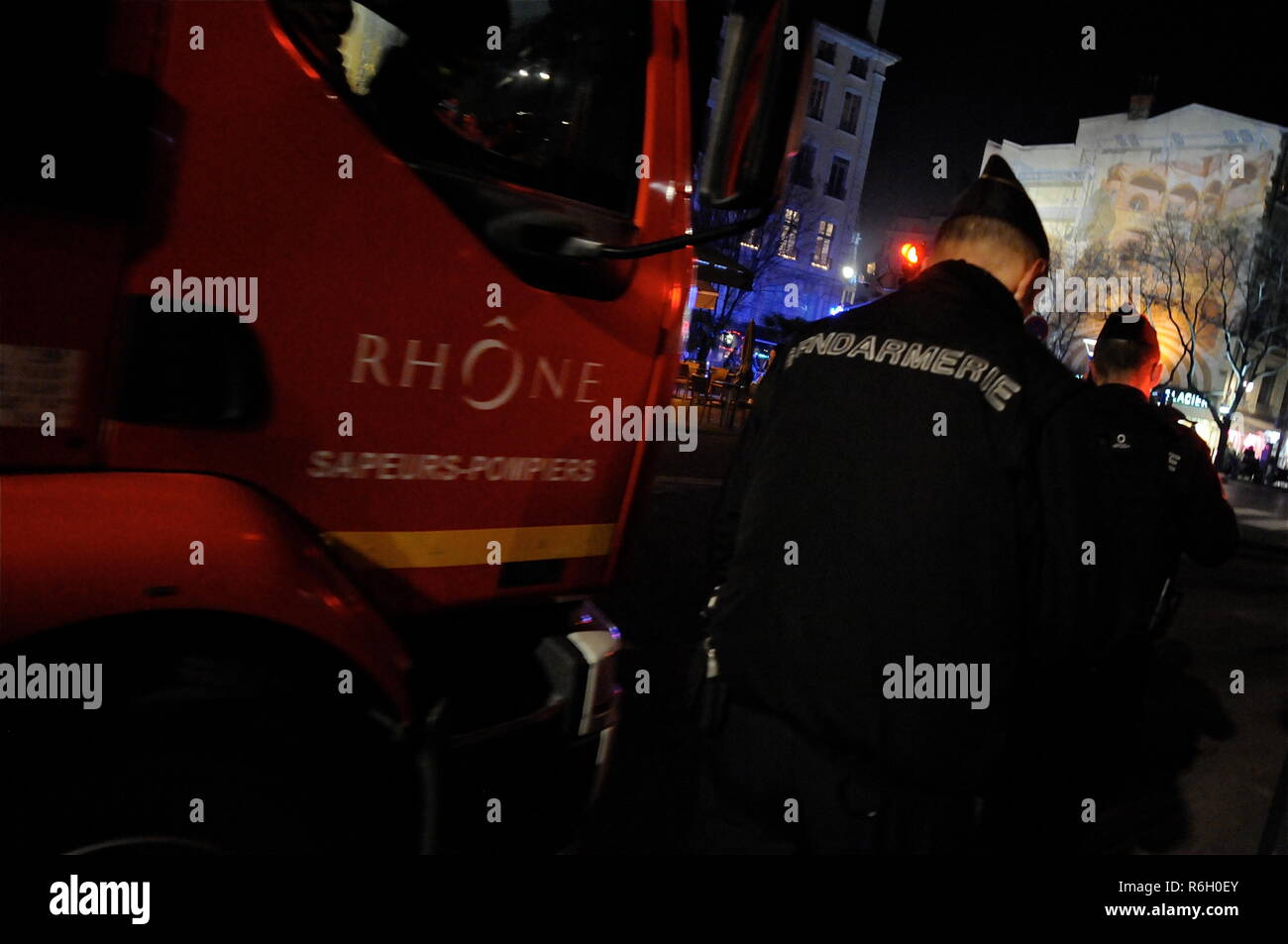 Heavy National Gendarmery security disposal held on the occasion of New ...