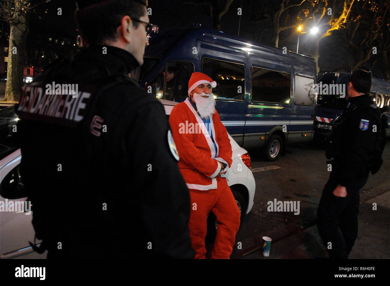 Heavy National Gendarmery security disposal held on the occasion of New ...