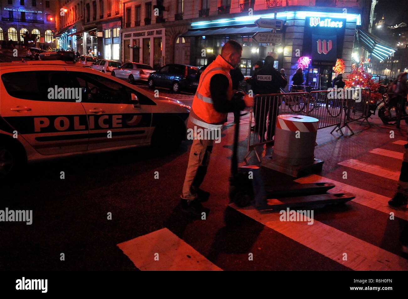 Heavy National Gendarmery security disposal held on the occasion of New ...