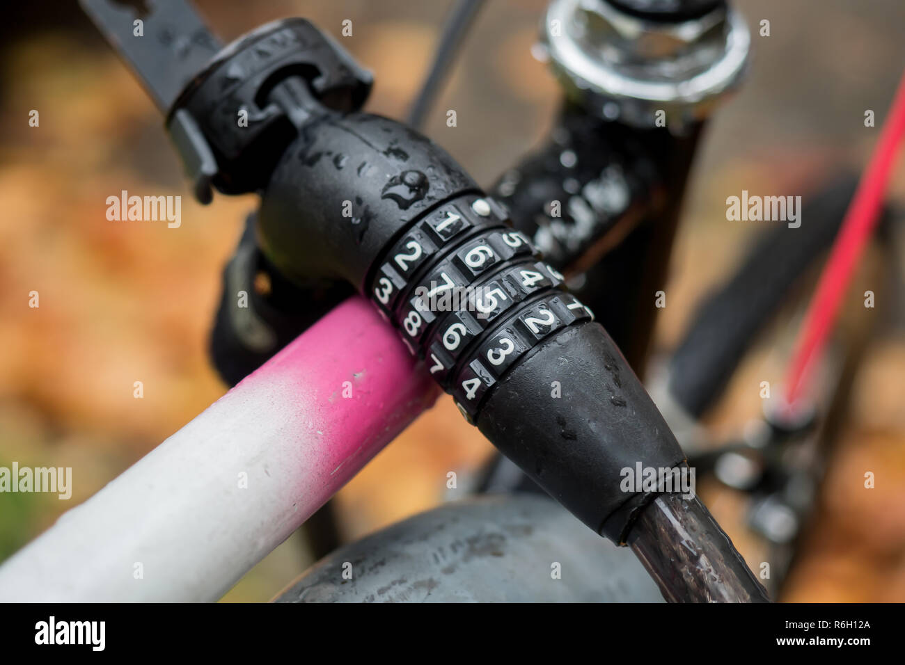 Bike Alarm Lock High Resolution Stock Photography and Images - Alamy