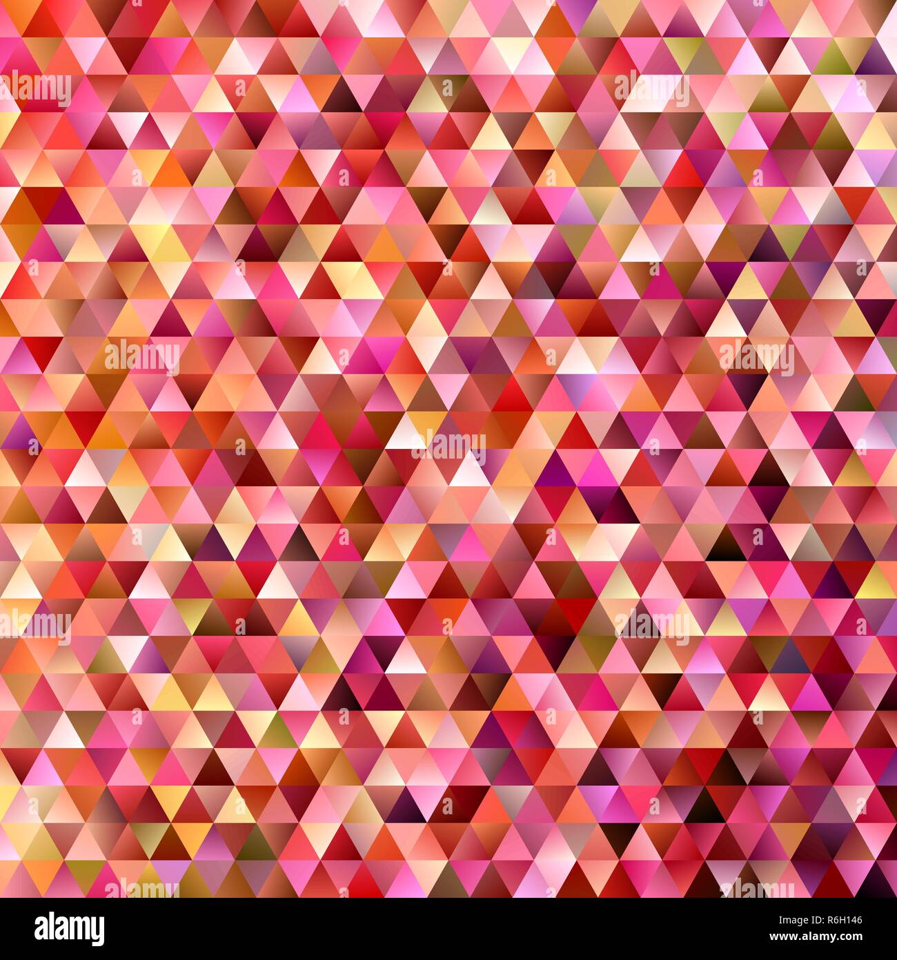 Gradient Abstract Tiled Triangle Pattern Background Mosaic Vector Illustration Stock Vector