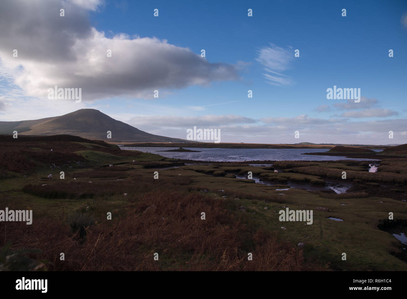 landscape in county mayo Stock Photo - Alamy