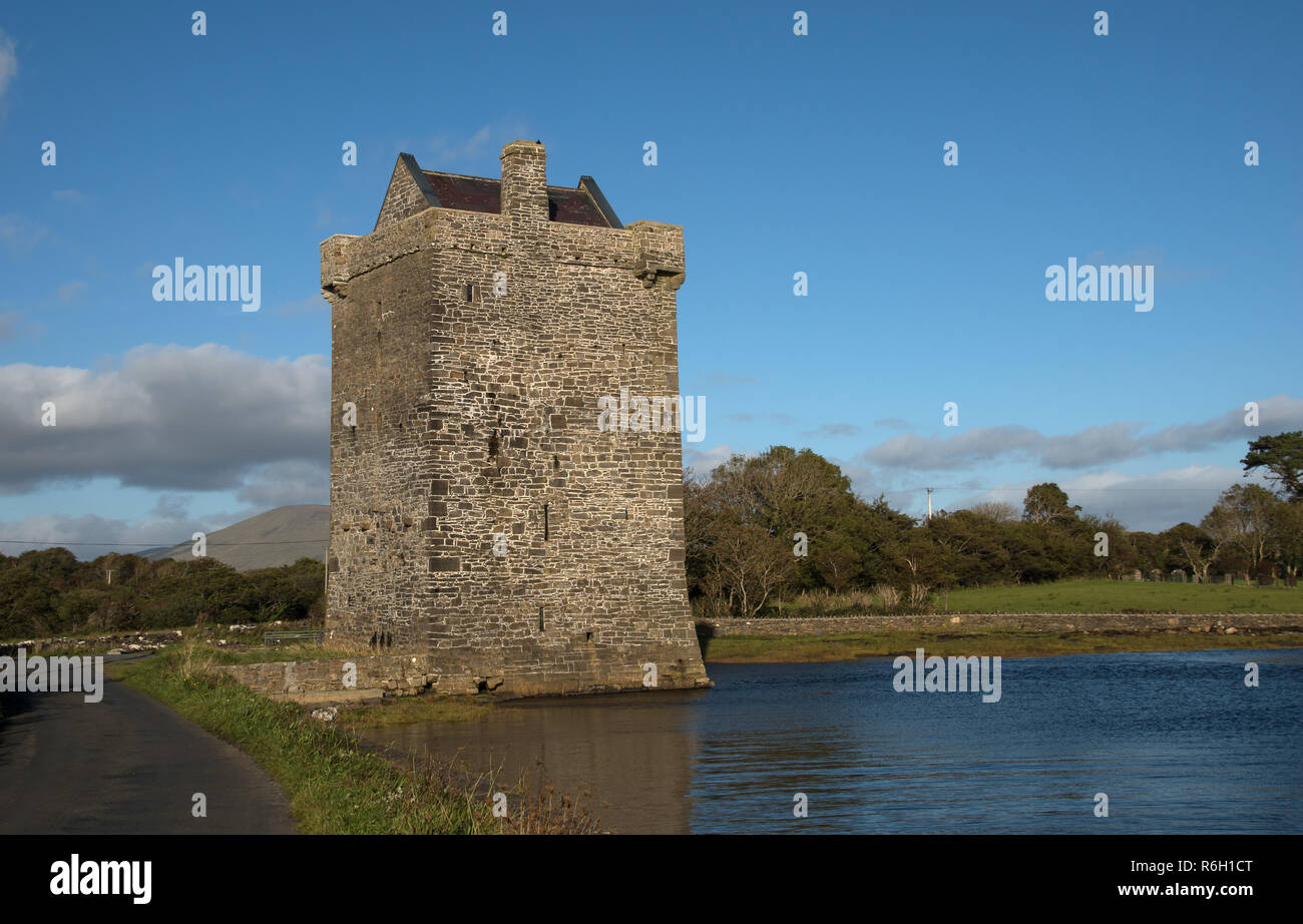 rockfleet castle,county mayo,ireland Stock Photo - Alamy