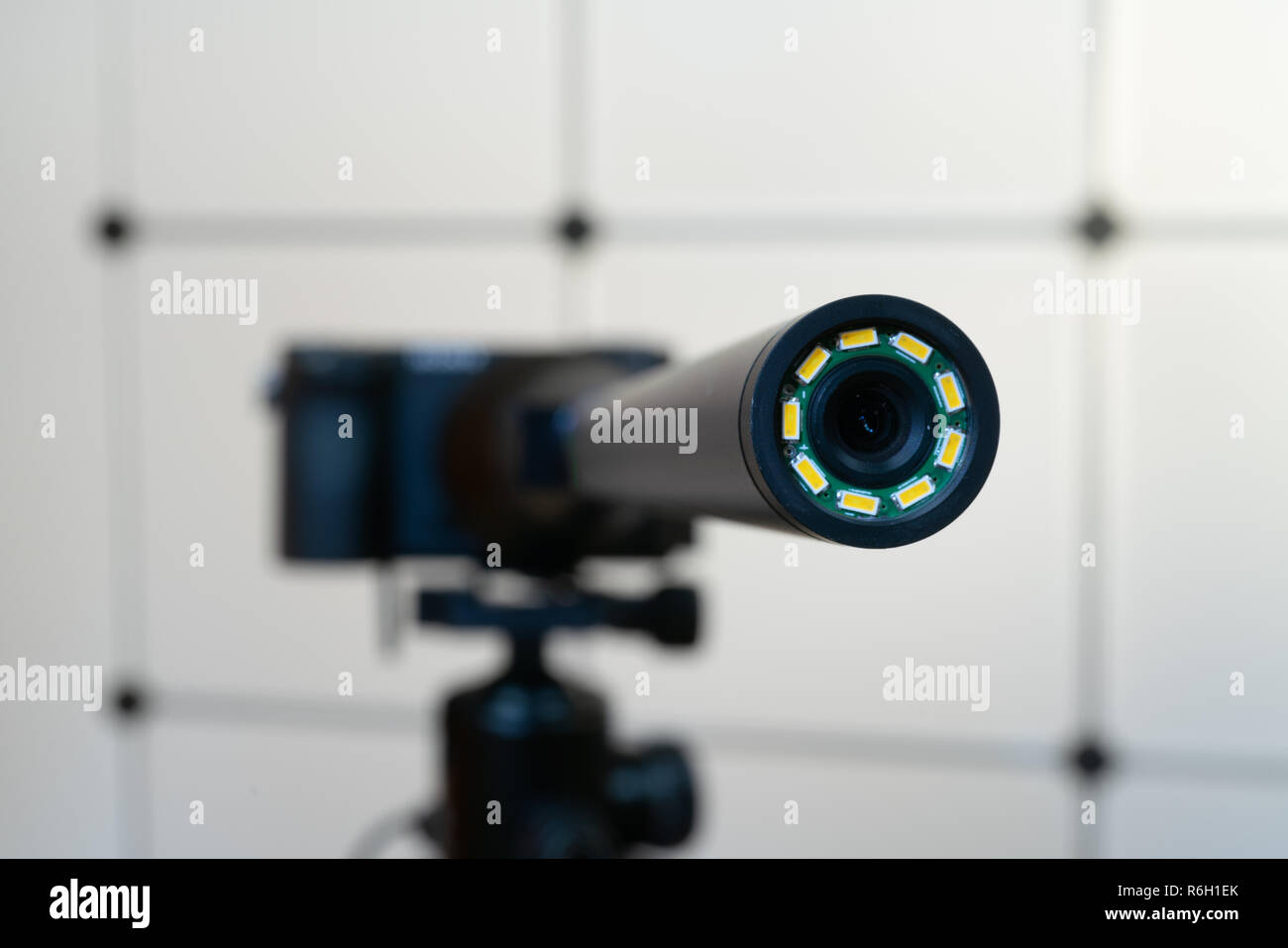 Berlin - Germany. November 21, 2017: Closeup of Laowa 24mm f/14 2X ...