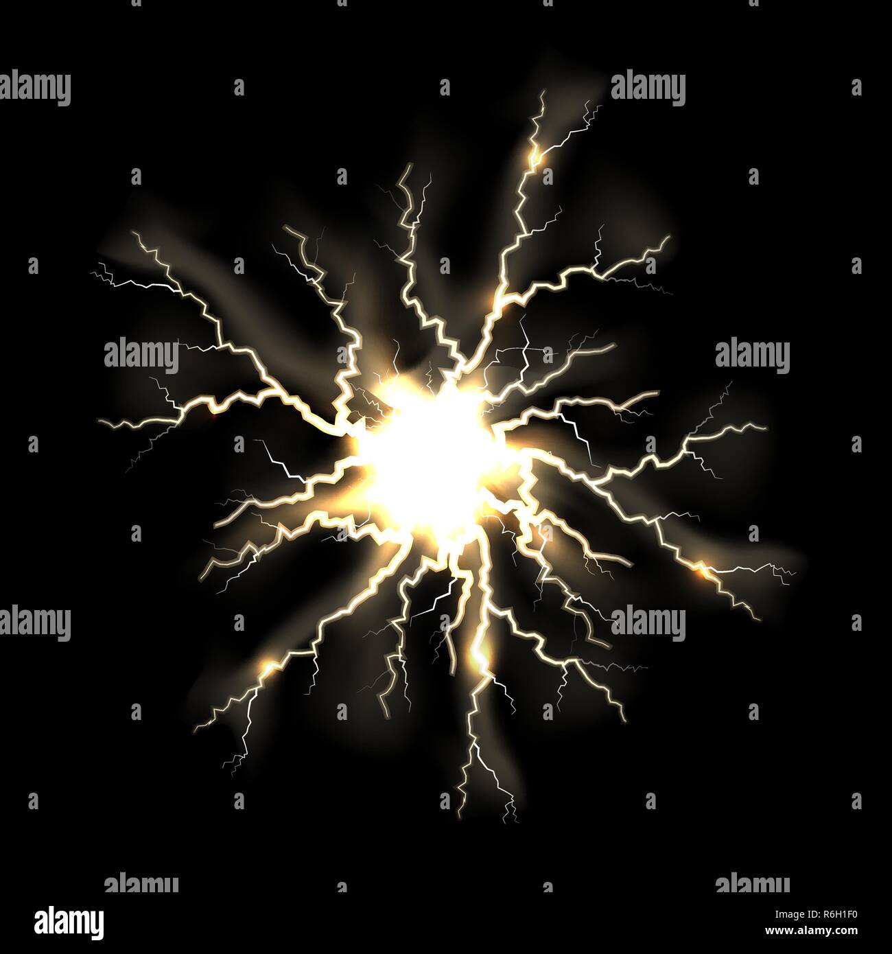 White glowing light burst explosion with transparent. Vector ...