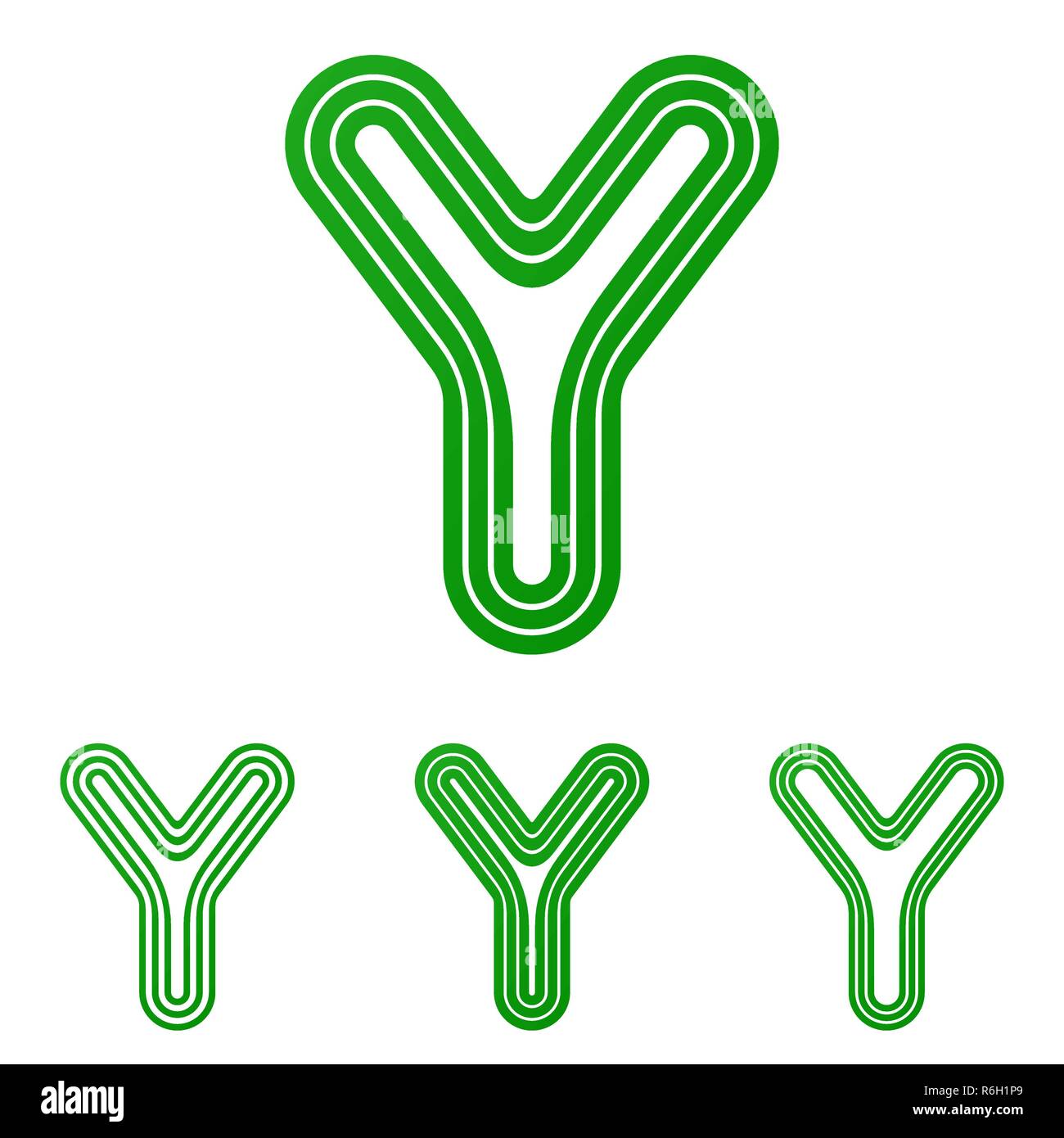 Letter logo designs line Stock Vector Images - Alamy