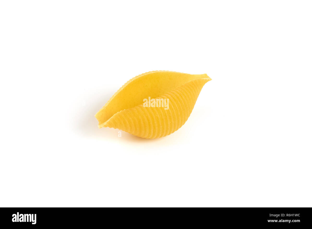 conchiglioni pasta shells , isolated on a white background Stock Photo ...