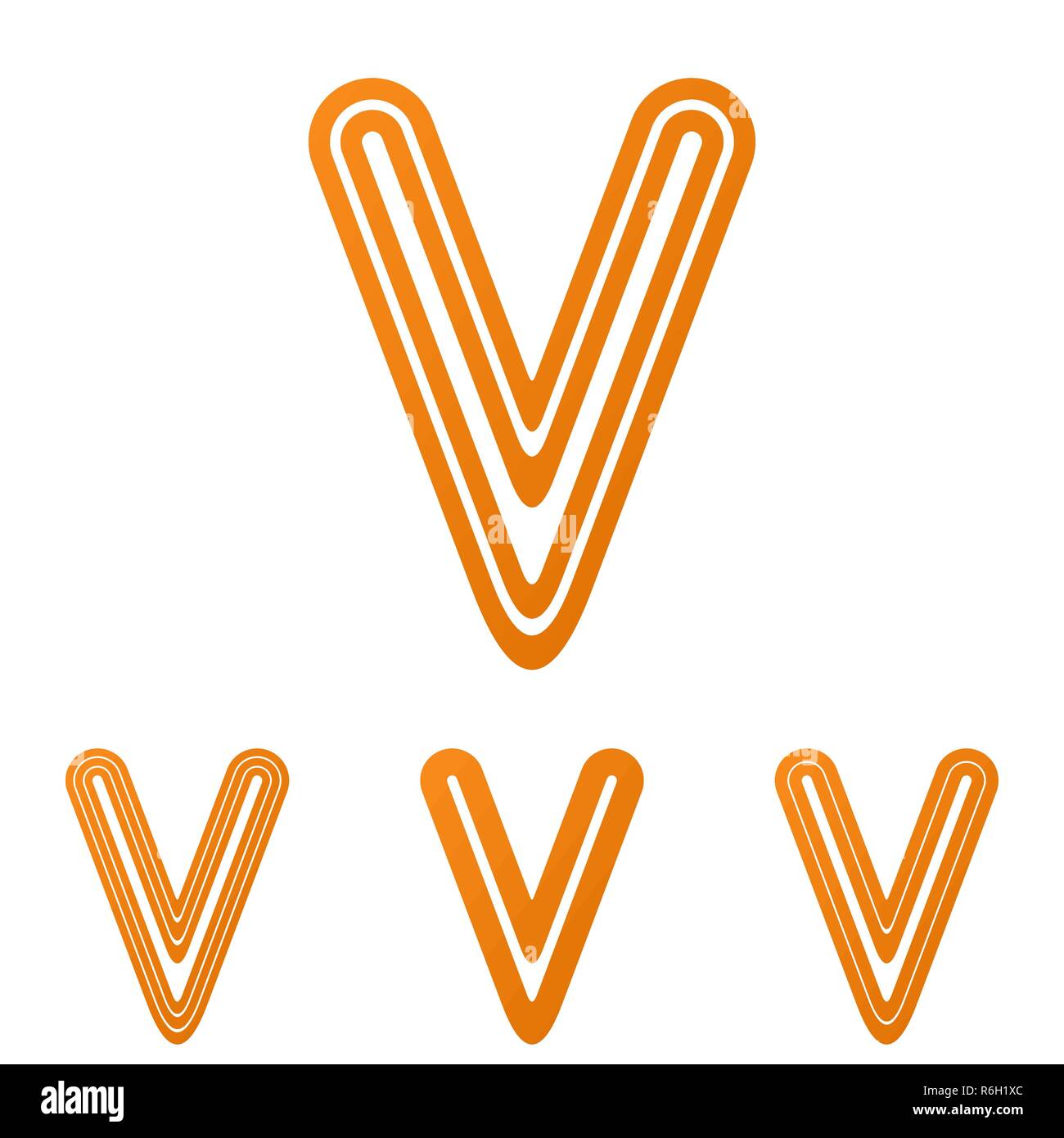 Orange v Stock Vector Images - Alamy