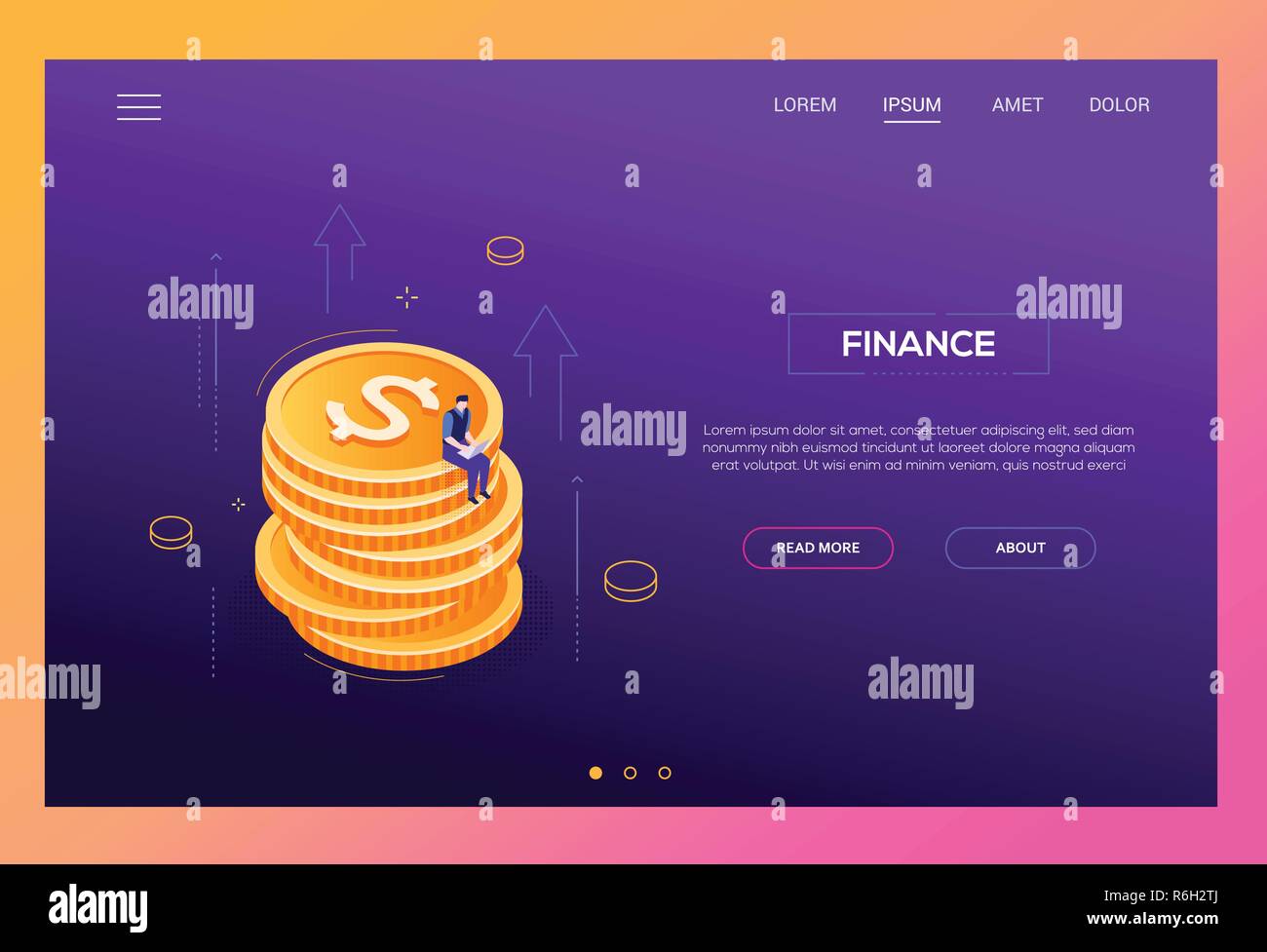 Finance concept background Stock Vector Images - Alamy