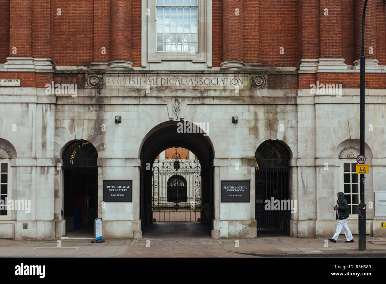 London/UK - March 25 2018: The British Medical Association headquarters ...