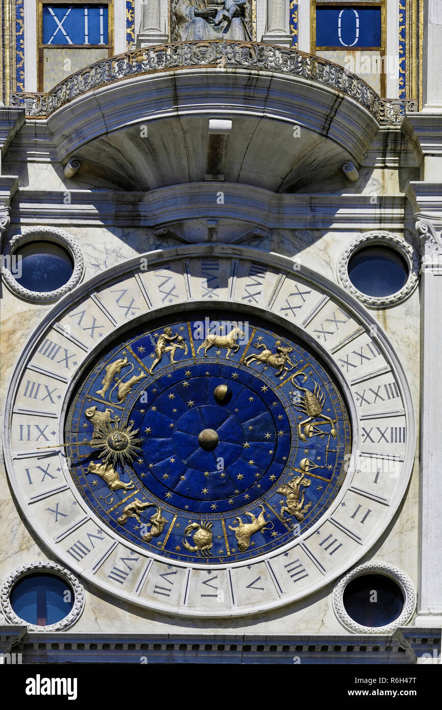 St Mark's Clock is an astrological timepiece housed in the Clock Tower ...