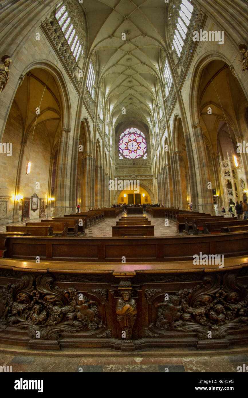 Prague castle interiors hi-res stock photography and images - Alamy