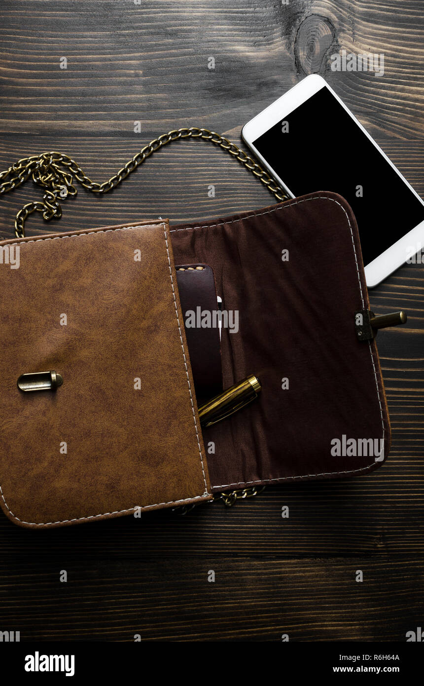 Content contents of bag hi-res stock photography and images - Alamy