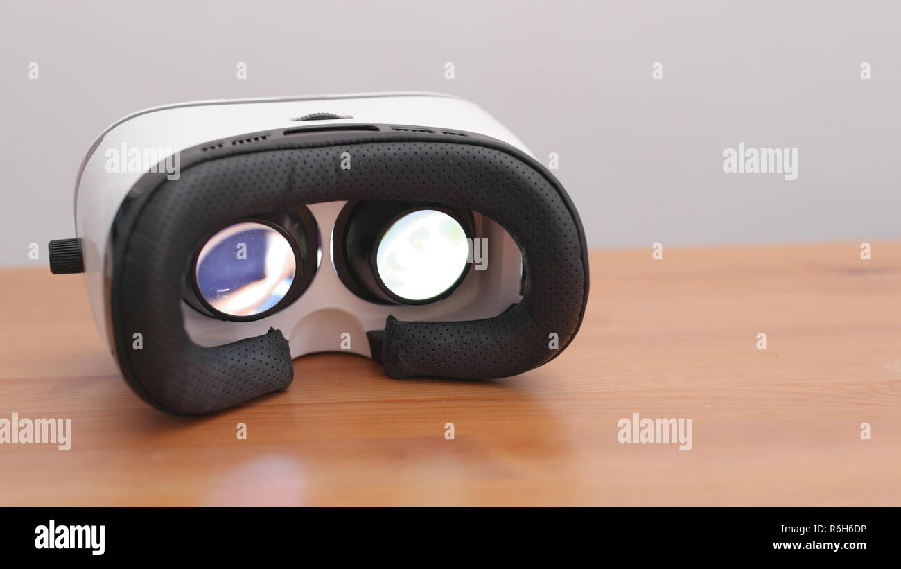 Playing movie inside virtual reality hi-res stock photography and ...