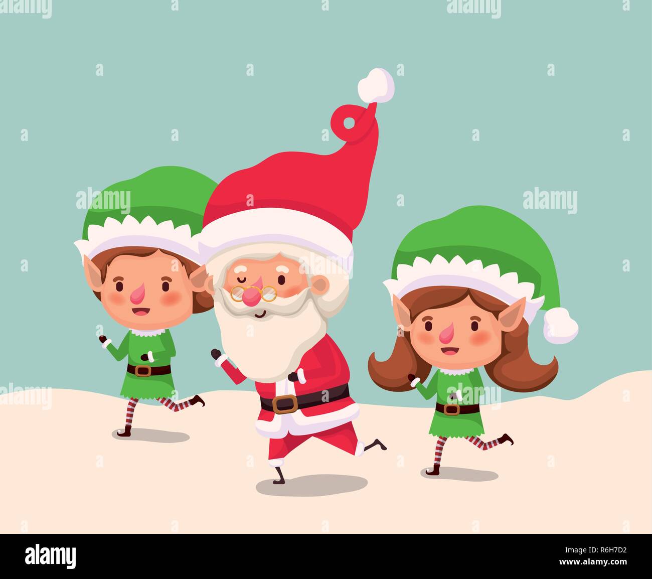 House helpers at home Stock Vector Images - Alamy