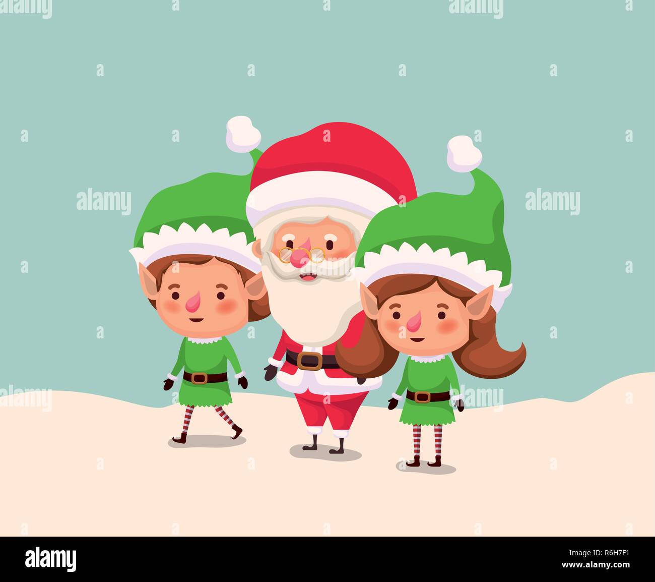 Old illustration elfs hi-res stock photography and images - Alamy