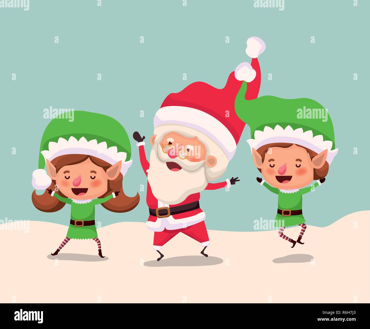 Old illustration elfs hi-res stock photography and images - Alamy
