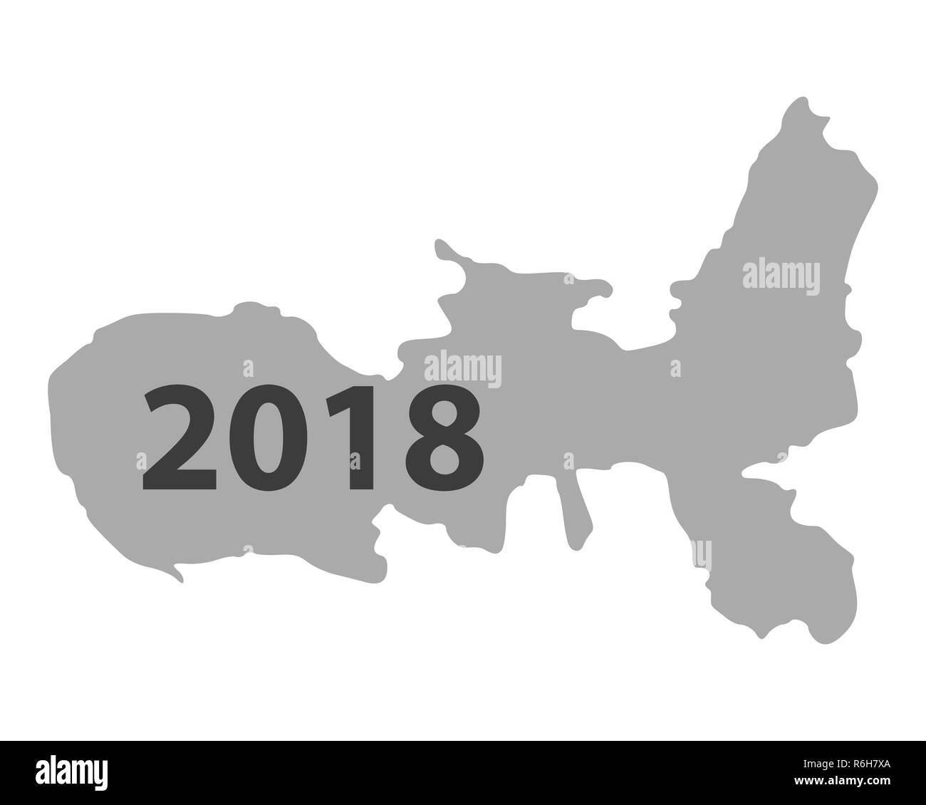 map of elba 2018 Stock Photo - Alamy