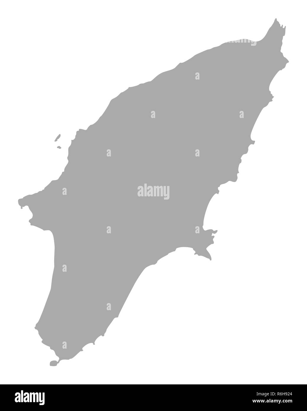 map of rhodes Stock Photo - Alamy