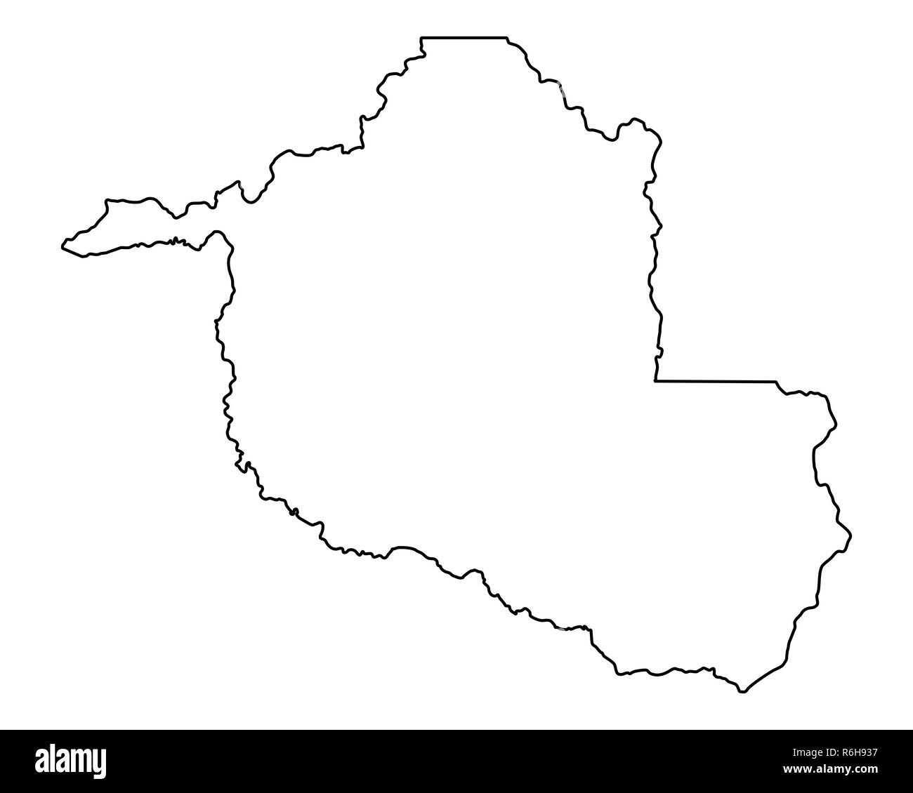 map of rondonia Stock Photo - Alamy
