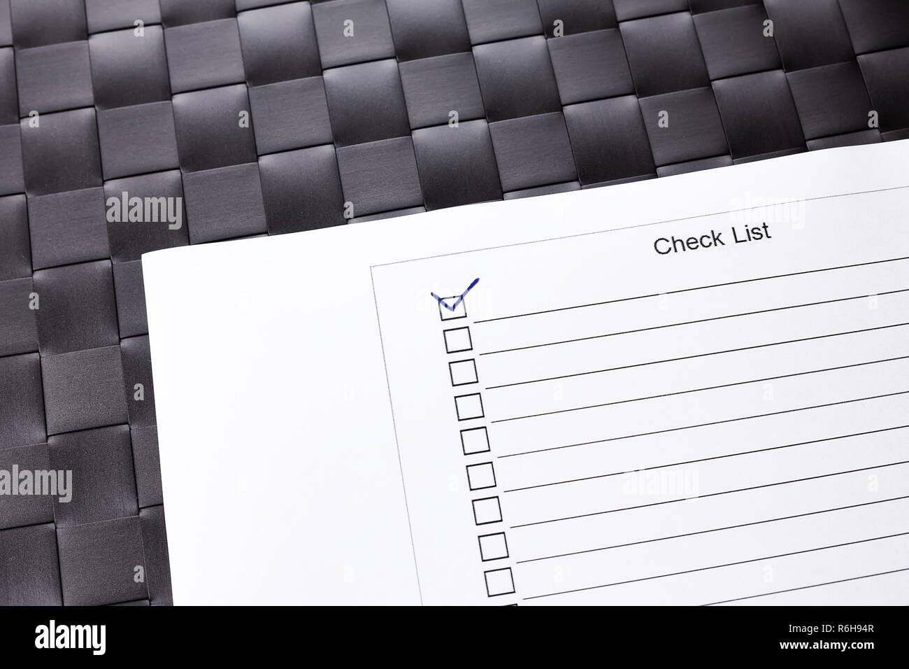 Checklist chores hi-res stock photography and images - Alamy