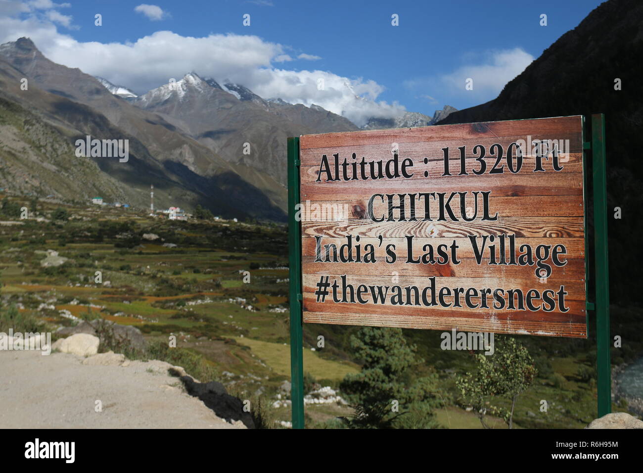 Chitkul, Kinnaur, Himachal Pradesh, India Stock Photo - Alamy