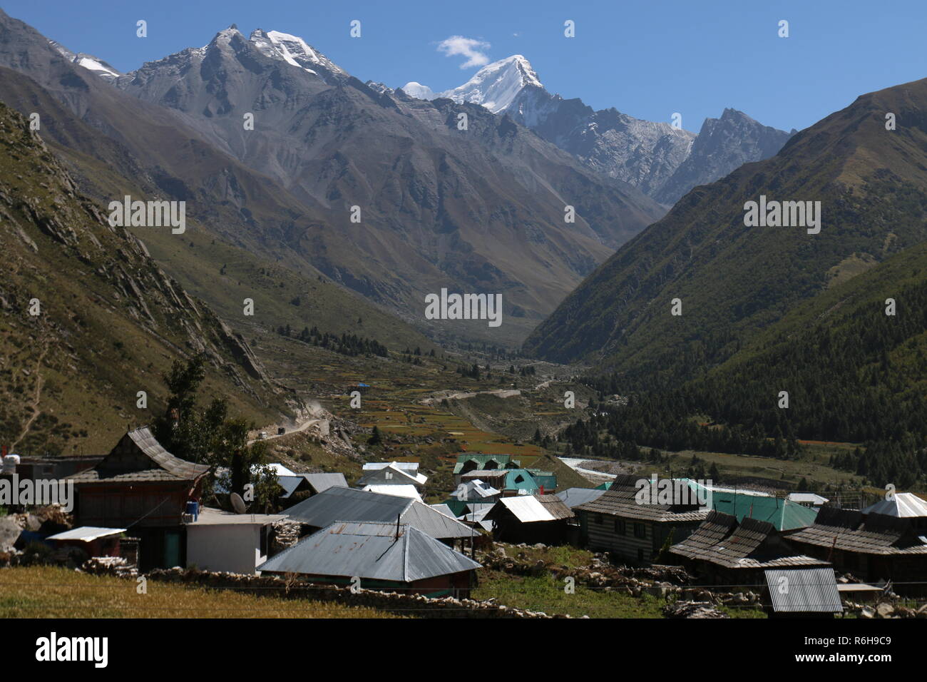 Chitkul, Kinnaur, Himachal Pradesh, India Stock Photo - Alamy