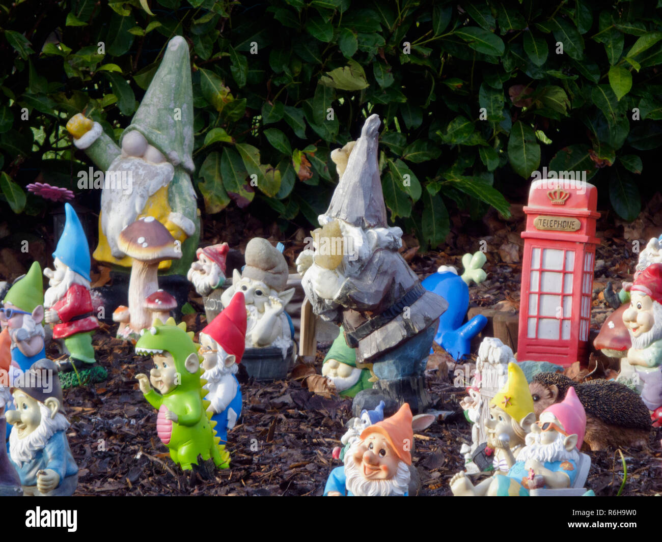 Garden Gnome Collection High Resolution Stock Photography and Images ...