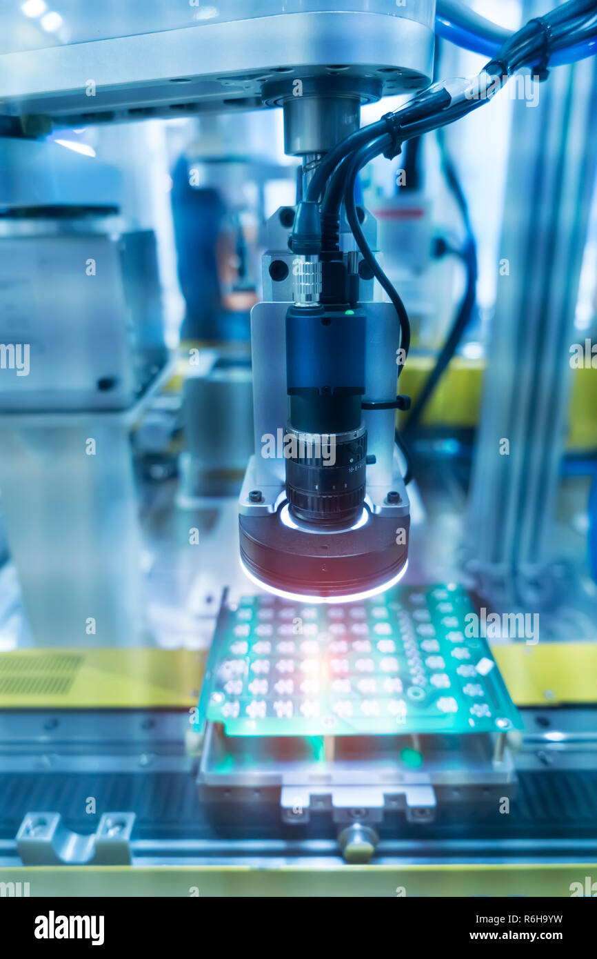 Robotic vision sensor camera system in intellegence factory Stock Photo ... Robotic vision sensor camera system in intellegence factory Stock Photo ...