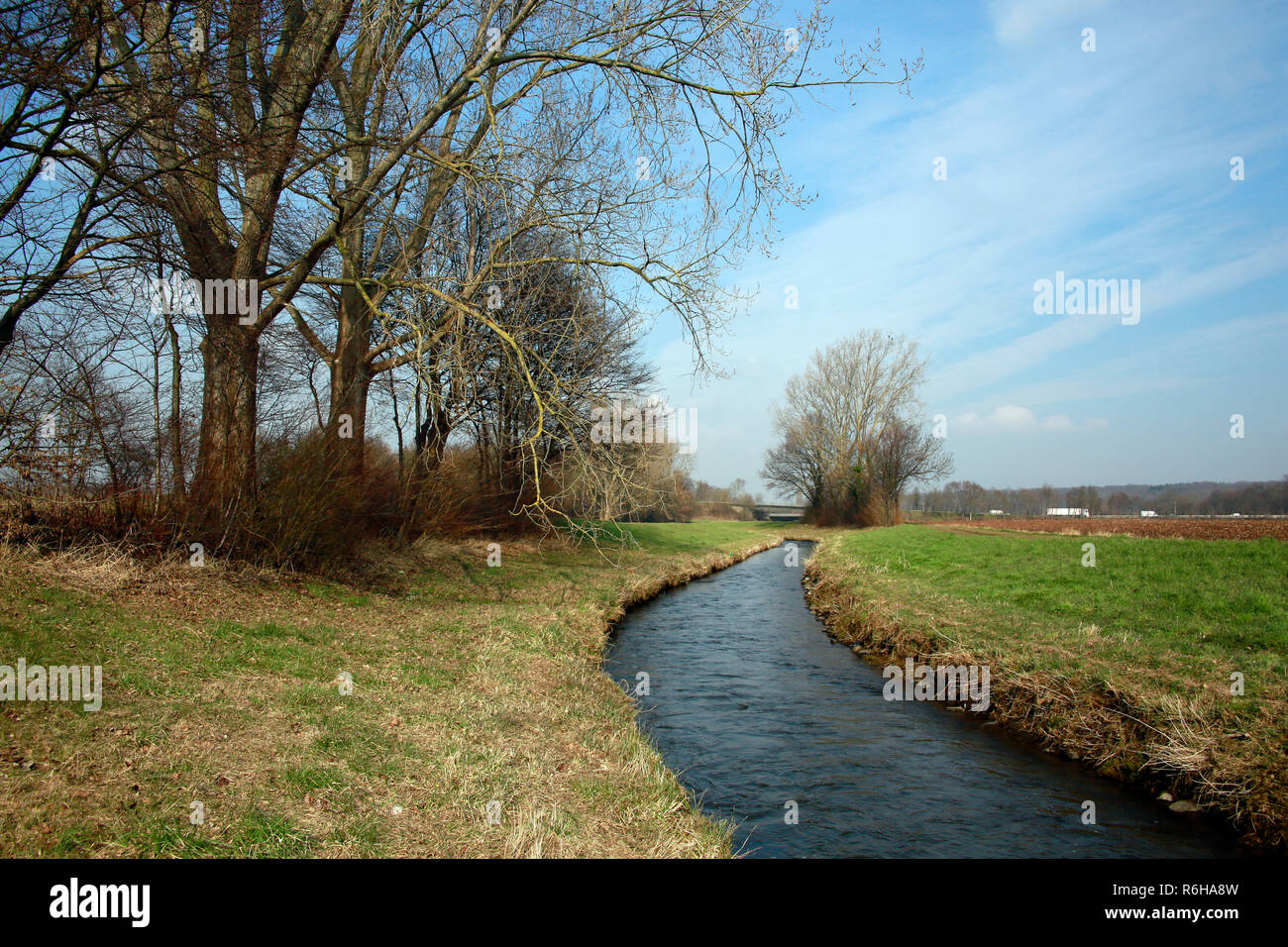 Straightened river germany hi-res stock photography and images - Alamy
