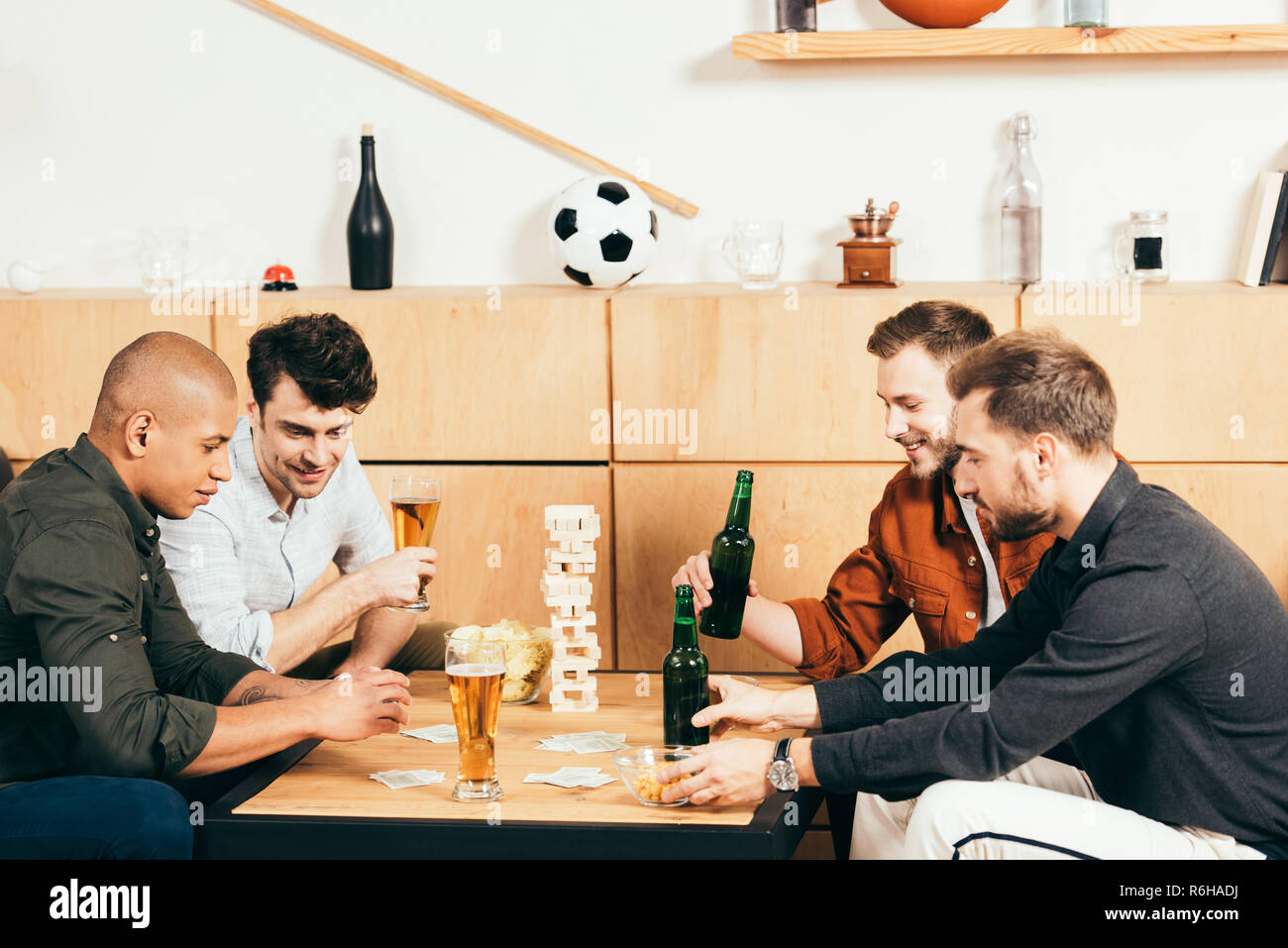 African Men Playing Cards High Resolution Stock Photography and Images ...