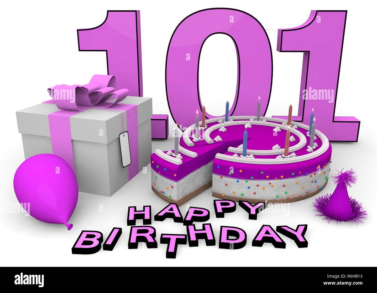 101 years birthday hi-res stock photography and images - Alamy