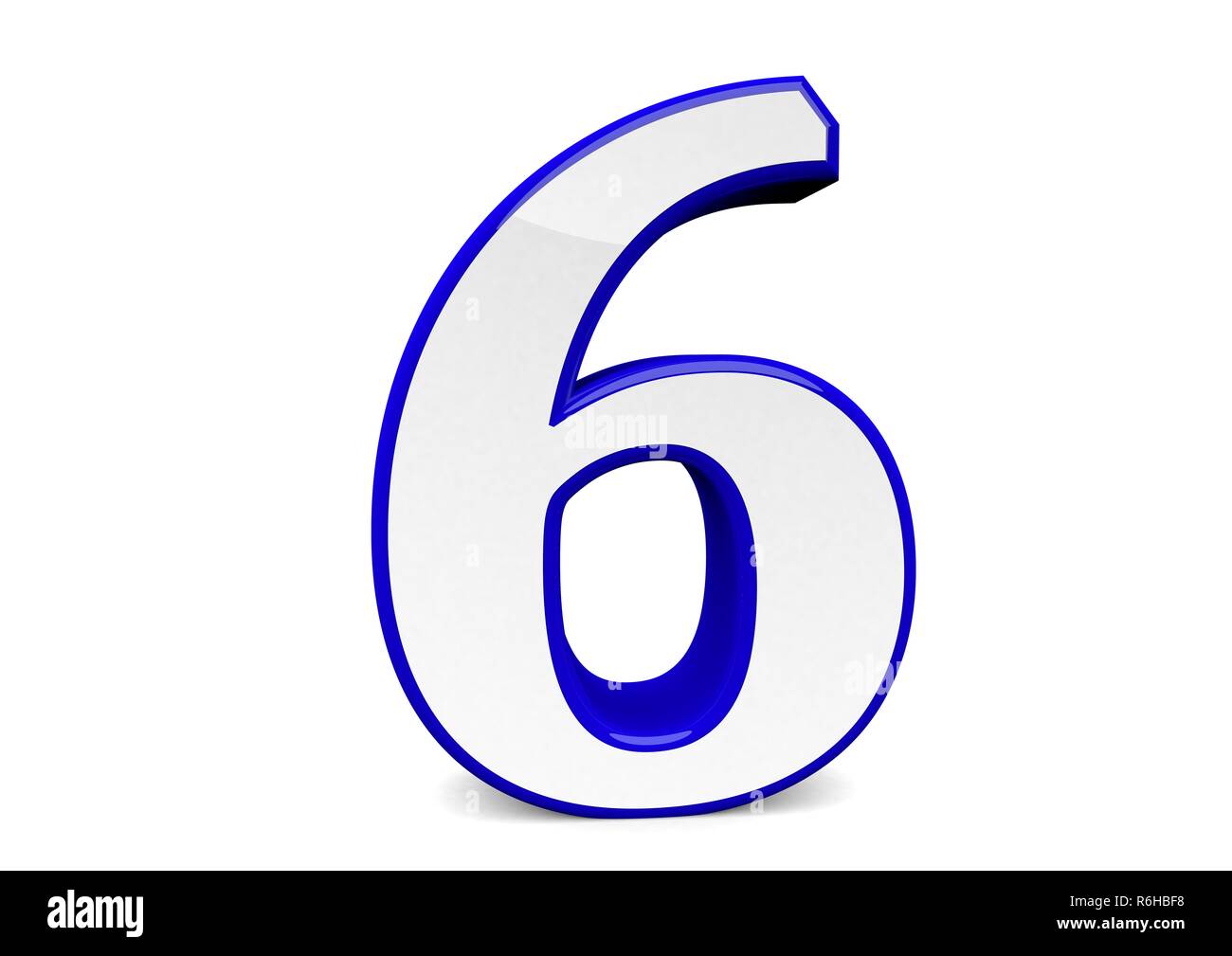 Red number six balloon hi-res stock photography and images - Alamy