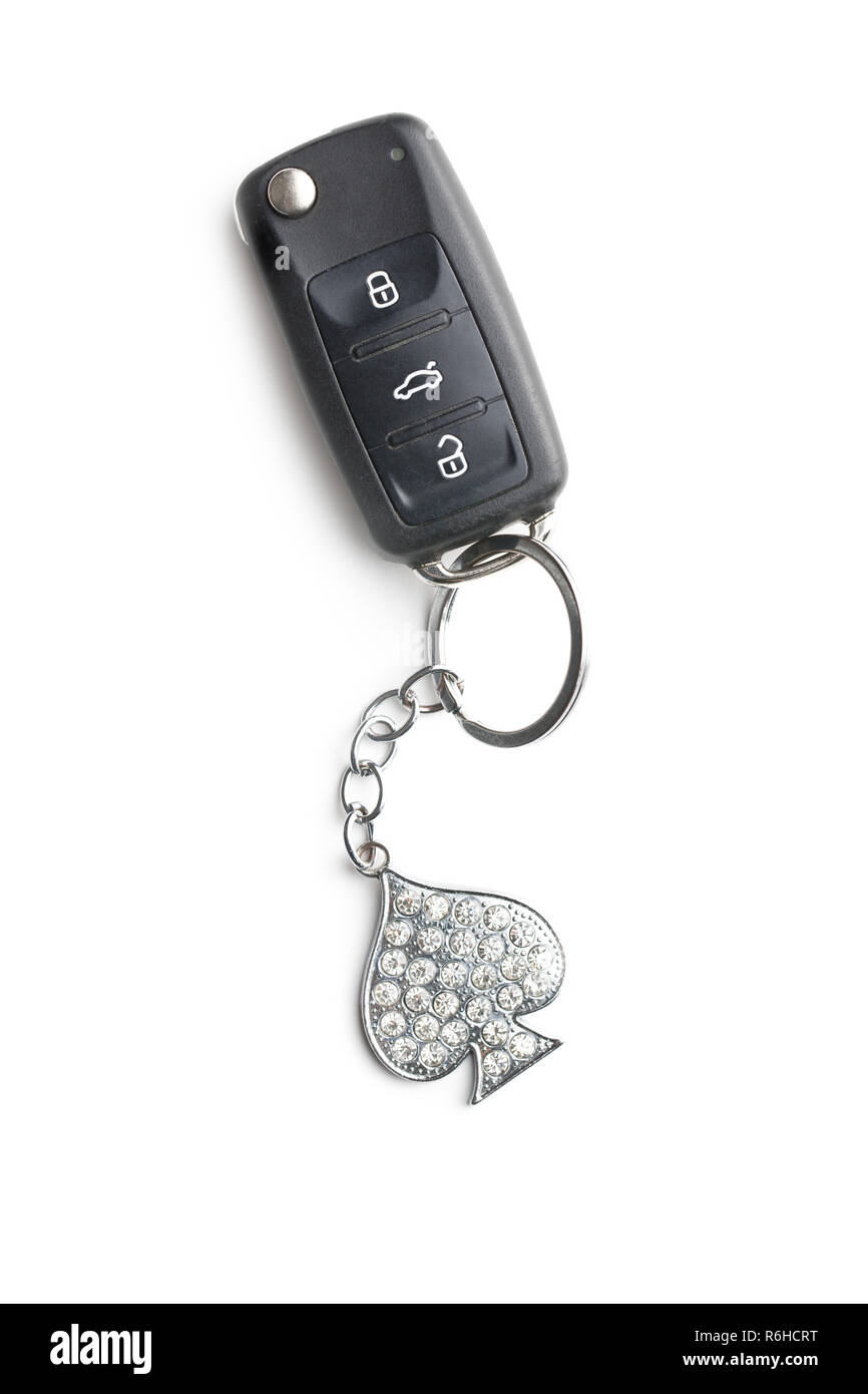 Car key cut out key ring hi-res stock photography and images - Alamy