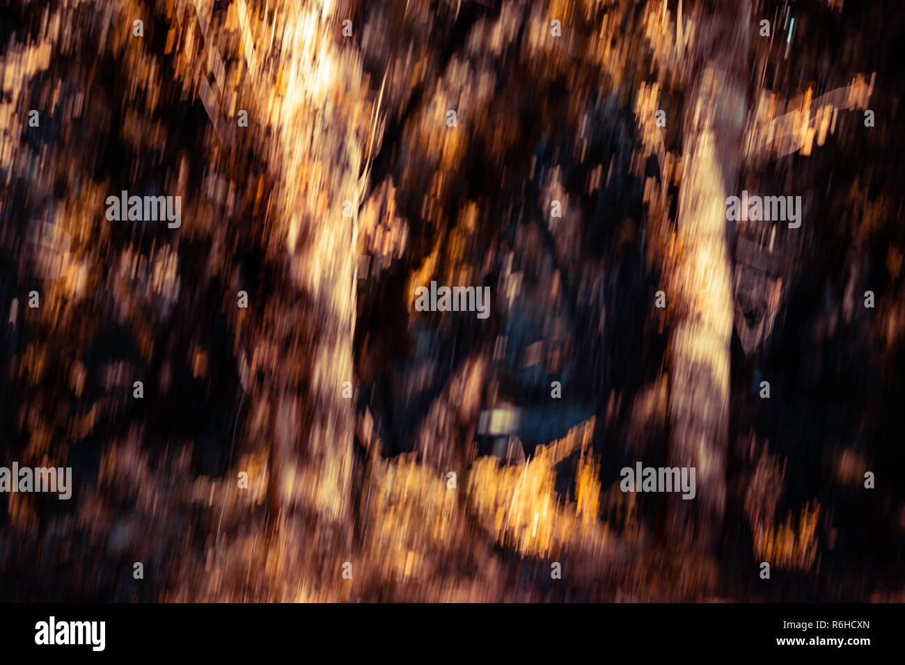 Falling leaves motion hi-res stock photography and images - Alamy