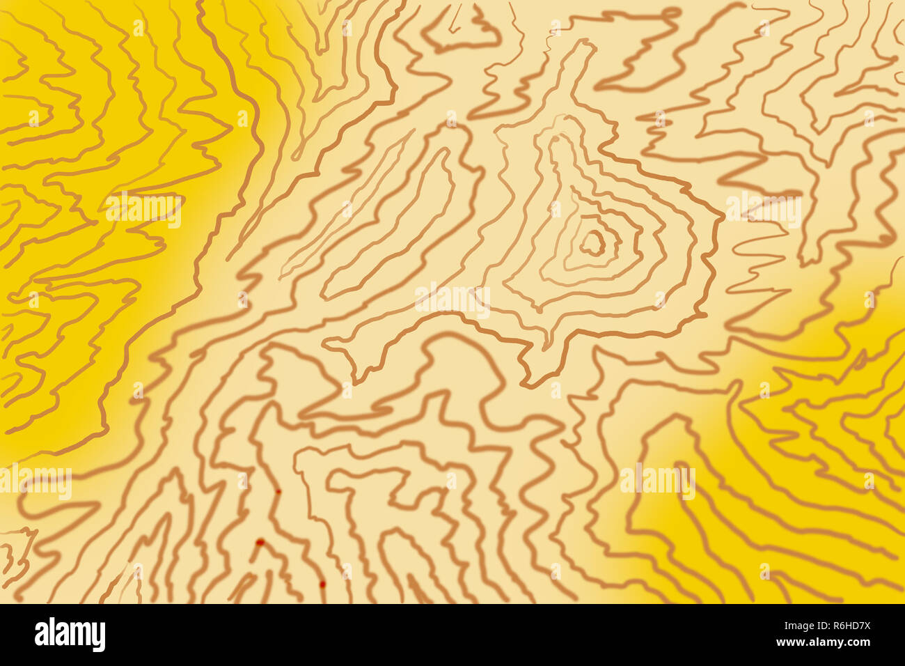 Colorful abstract pattern illustration. Yellow spots on a beige ...