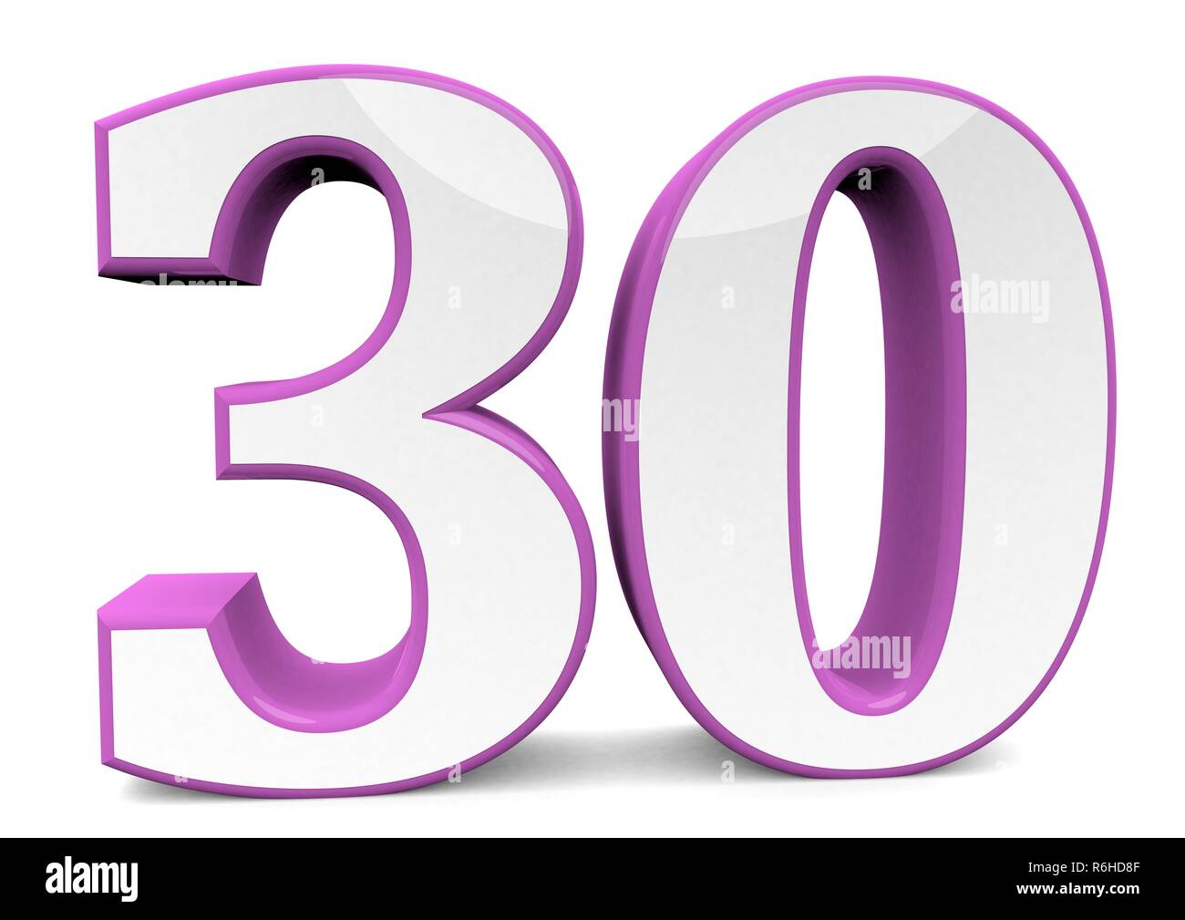 30 birthday balloons Cut Out Stock Images & Pictures - Alamy