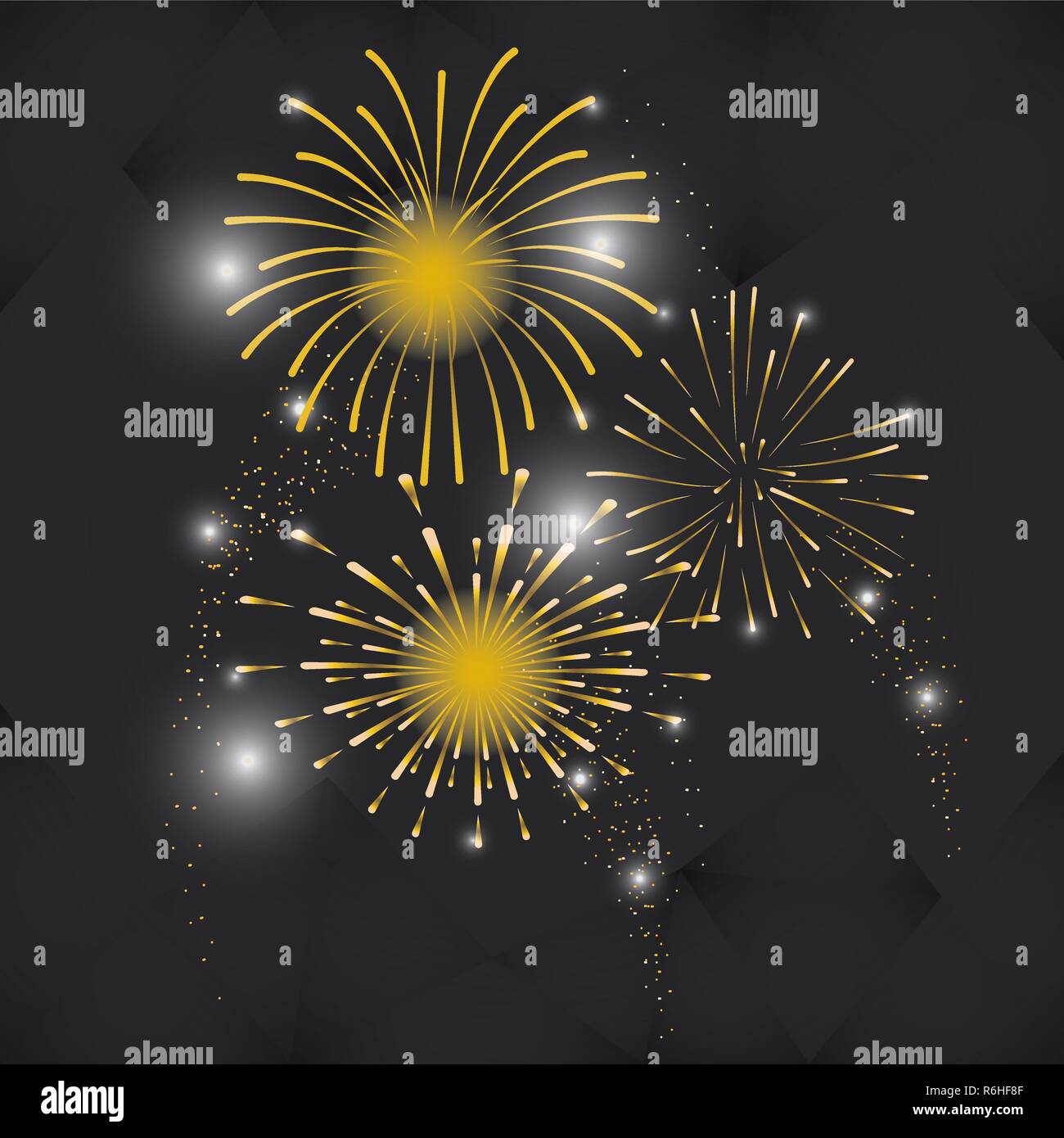 bright fireworks cartoon Stock Vector Image & Art - Alamy