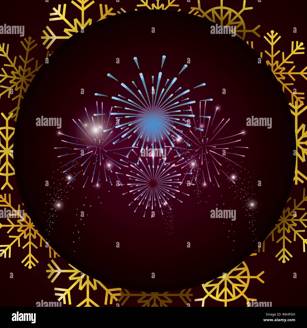 bright fireworks cartoon Stock Vector Image & Art - Alamy