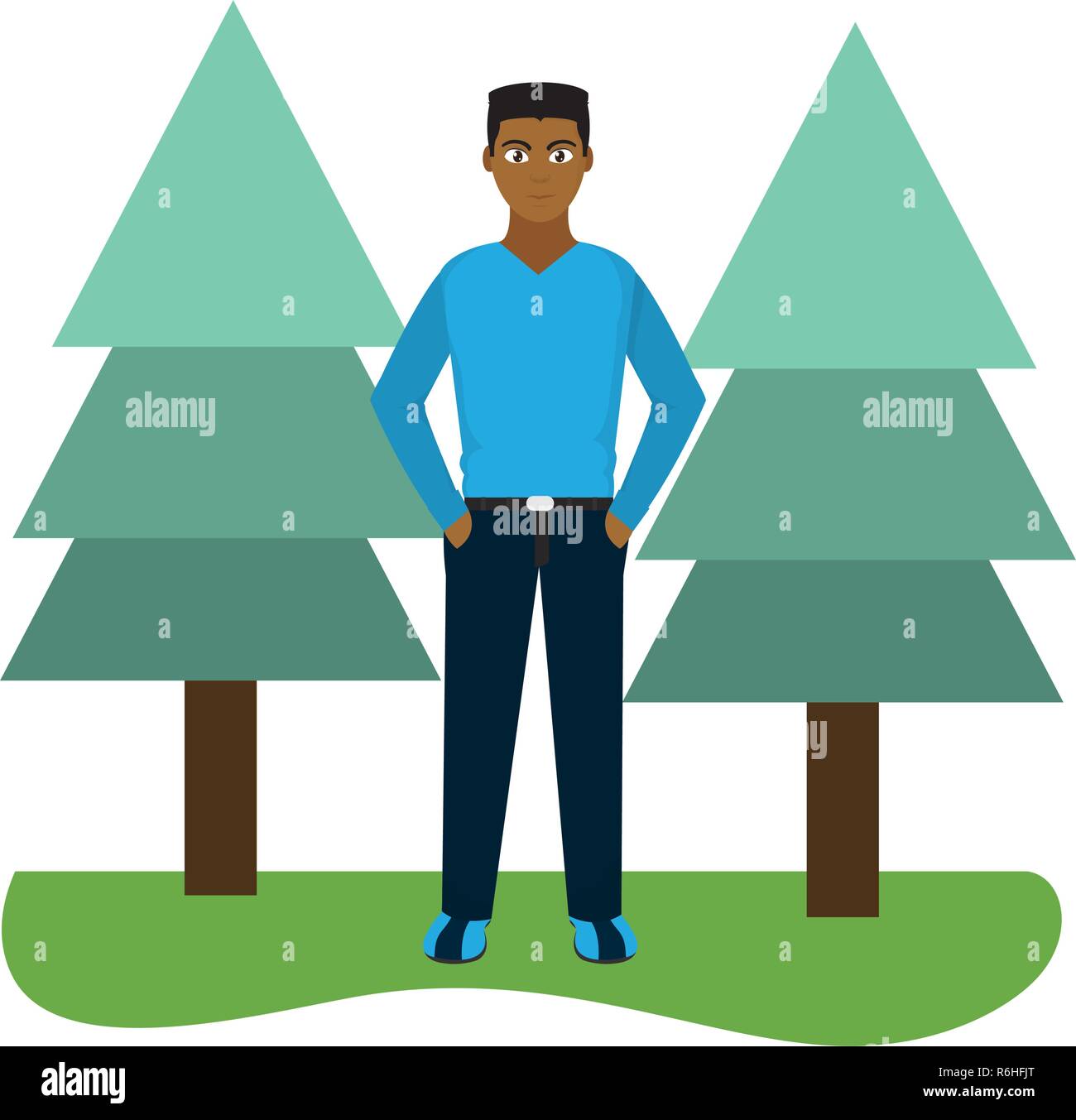 young man body cartoon Stock Vector Image & Art - Alamy