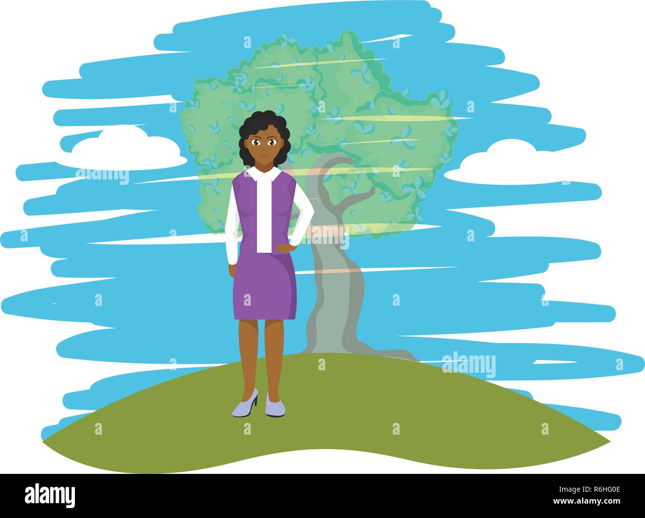 young woman body cartoon Stock Vector Image & Art - Alamy