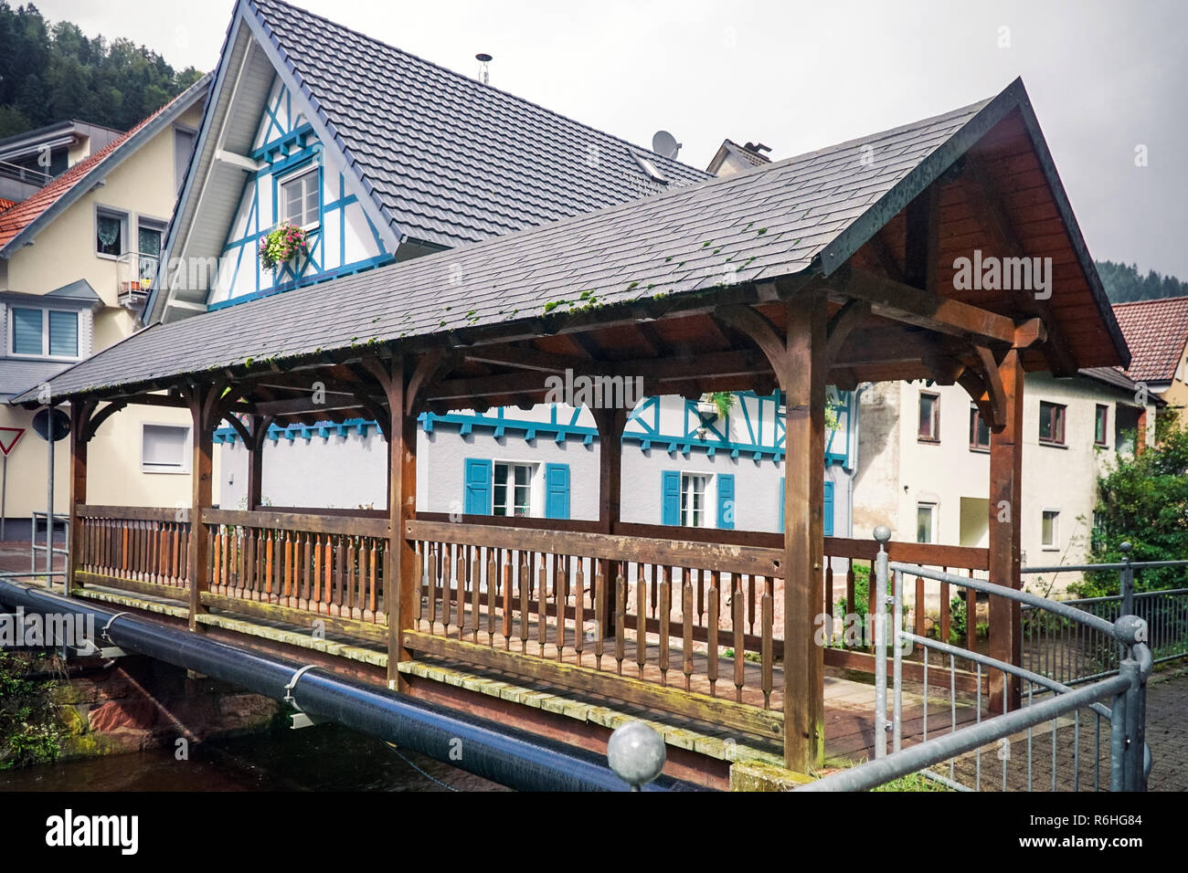 oppenau in the renchtal Stock Photo - Alamy