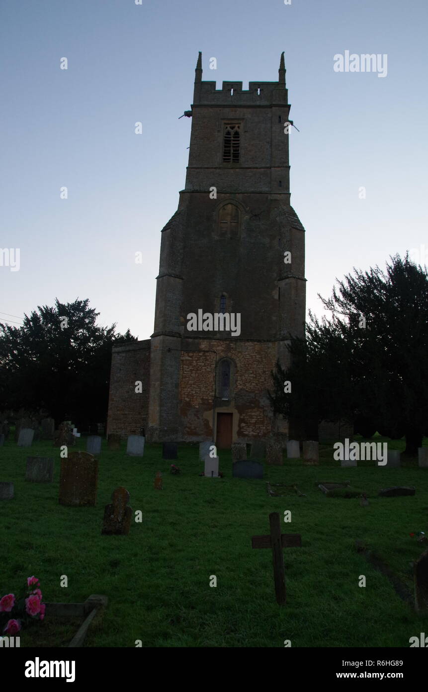 St Peter and St Paul church. Long Compton. The Macmillan Way. Long ...