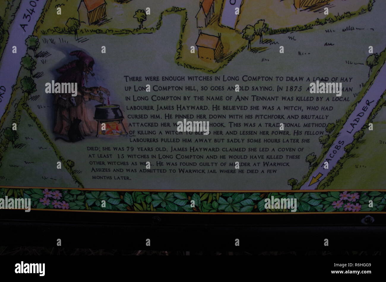 Long Compton. The Macmillan Way. Long-distance trail. Warwickshire ...