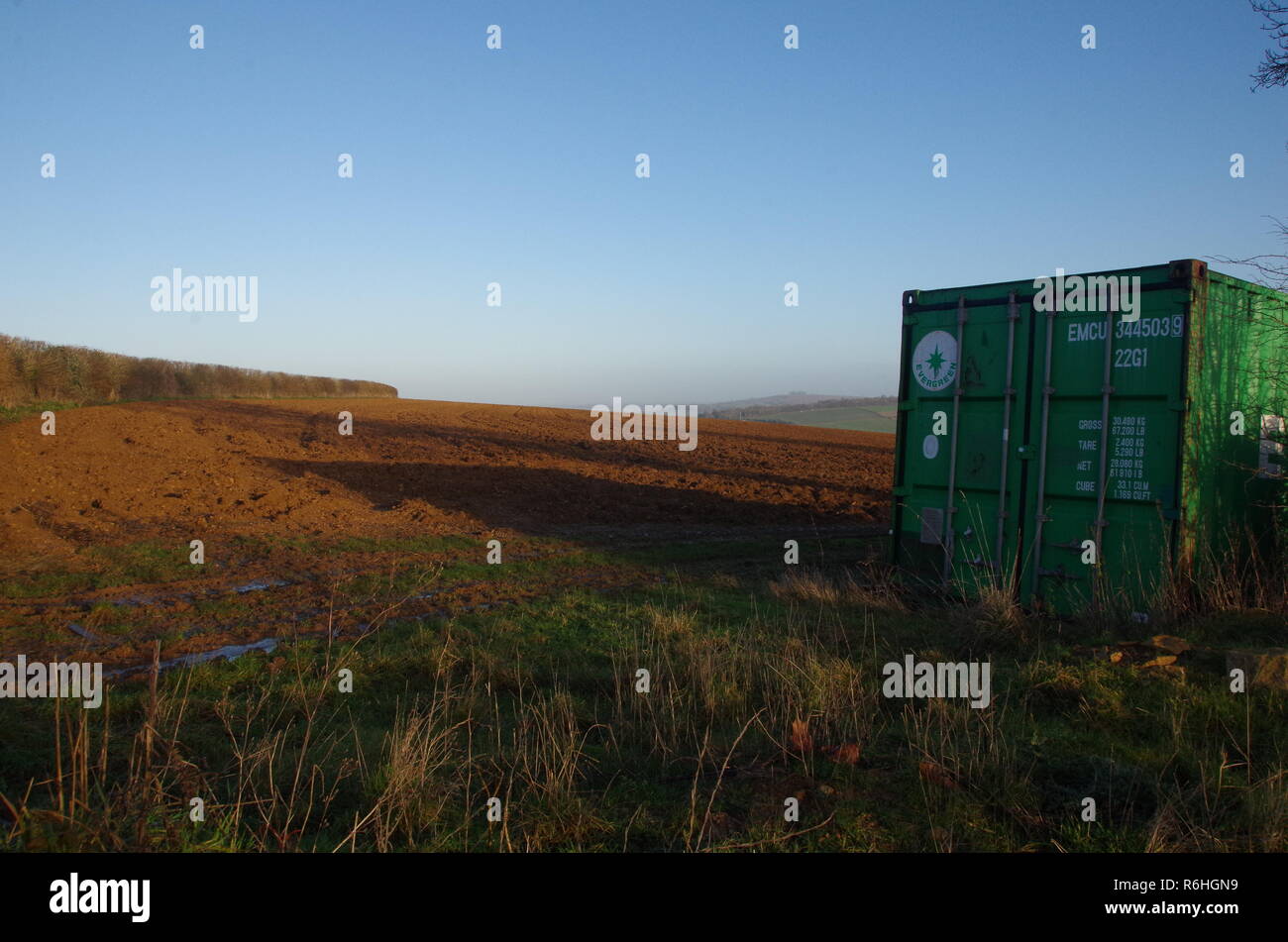 The Macmillan Way. Long-distance trail. Warwickshire. England. UK Stock ...