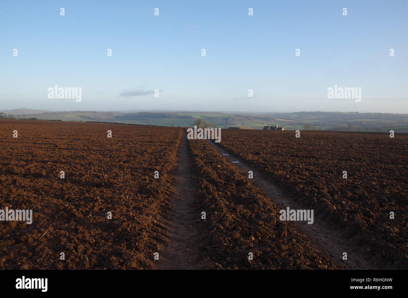 The Macmillan Way. Long-distance trail. Warwickshire. England. UK Stock ...