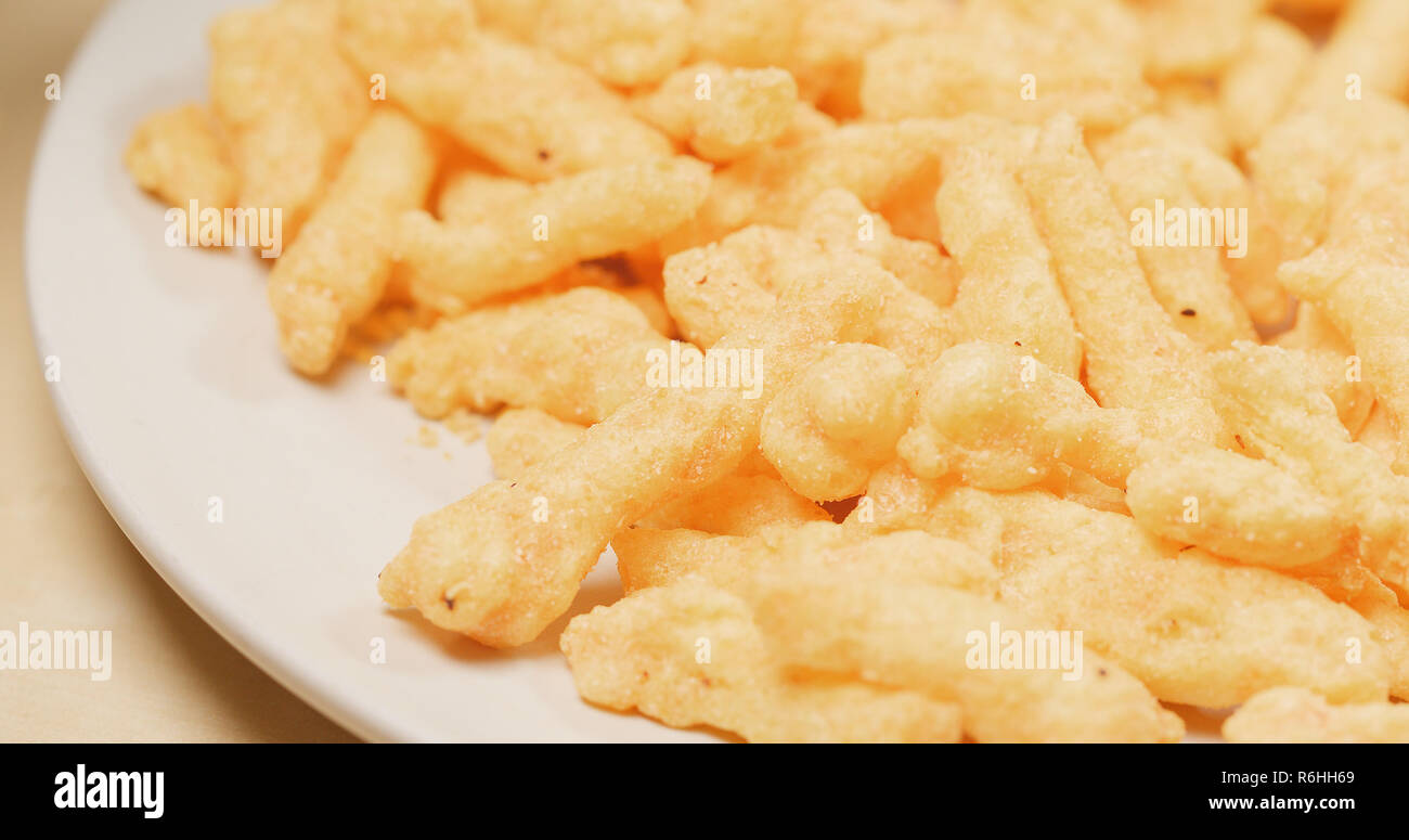 Yellow Corn stick Stock Photo - Alamy