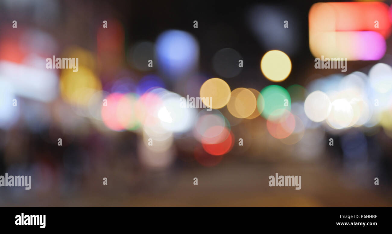 Blur view of city Stock Photo - Alamy