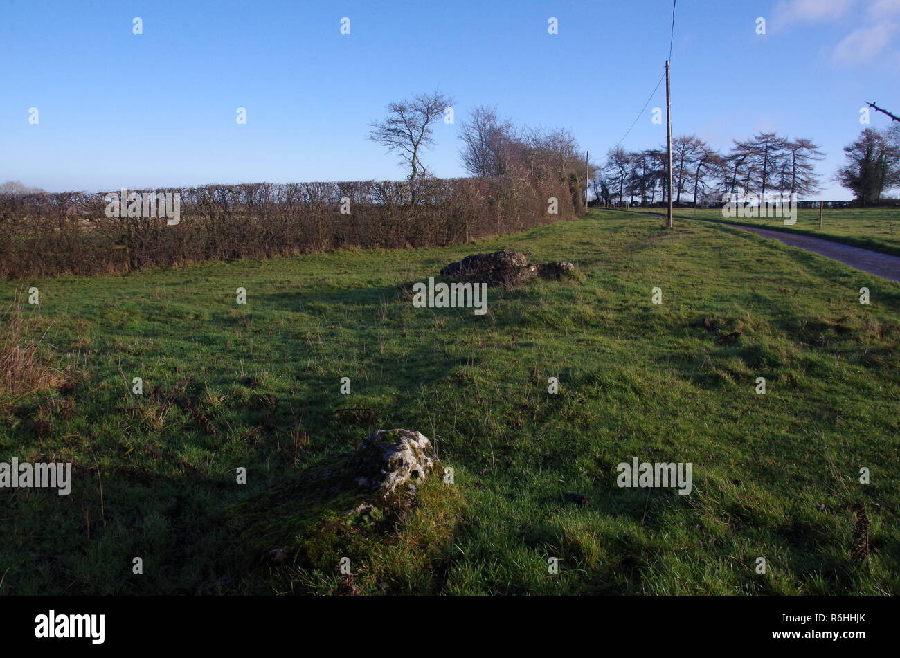 stones that formed a burial chamber near Chastleton.The Macmillan Way ...