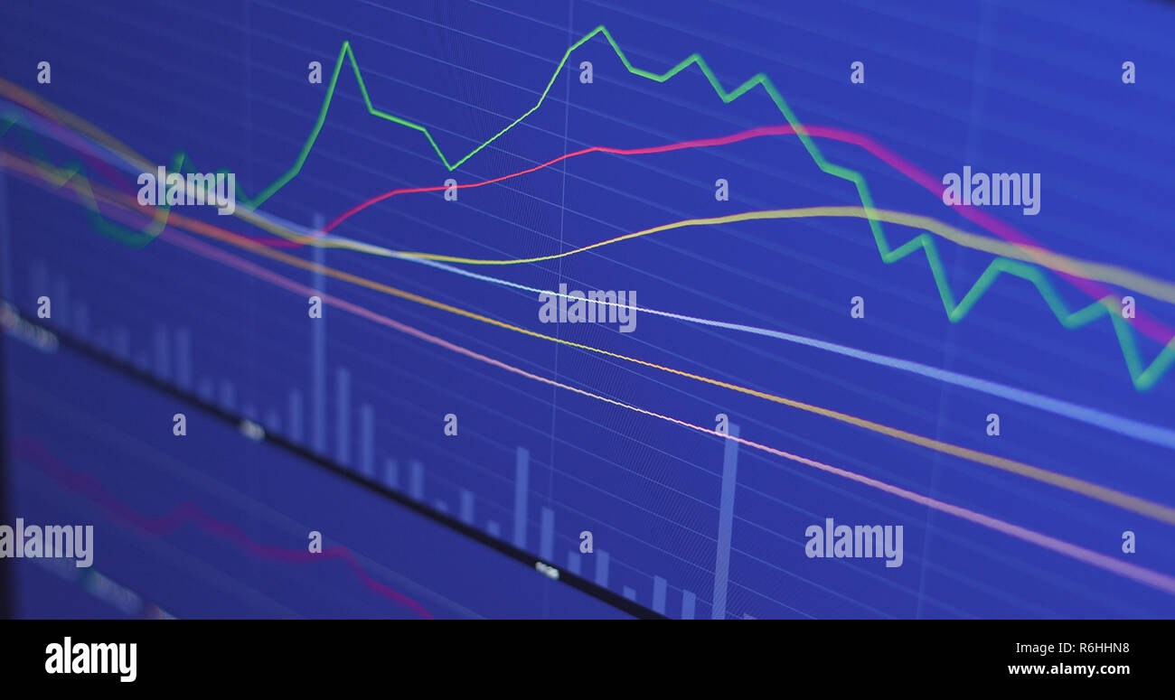 Financial diagrams for stock market investment Stock Photo - Alamy